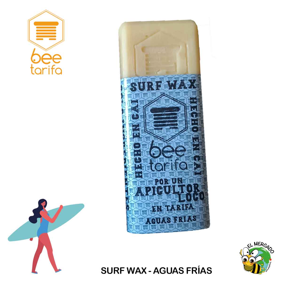 Cera para tabla de Surf Biodegradable | Surf BeesWax Aguas Frías – El ...